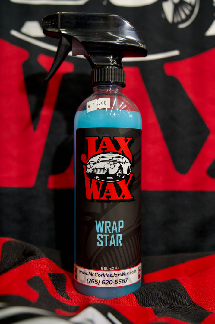 Wrap Star (Vinyl Wrap) Detail Spray – McCorkle's Jax Wax